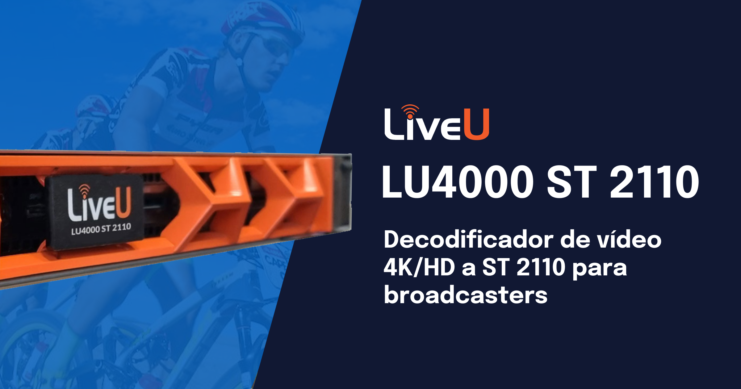 LU4000 ST 2110 – LRT to SMPTE 2110 receiver