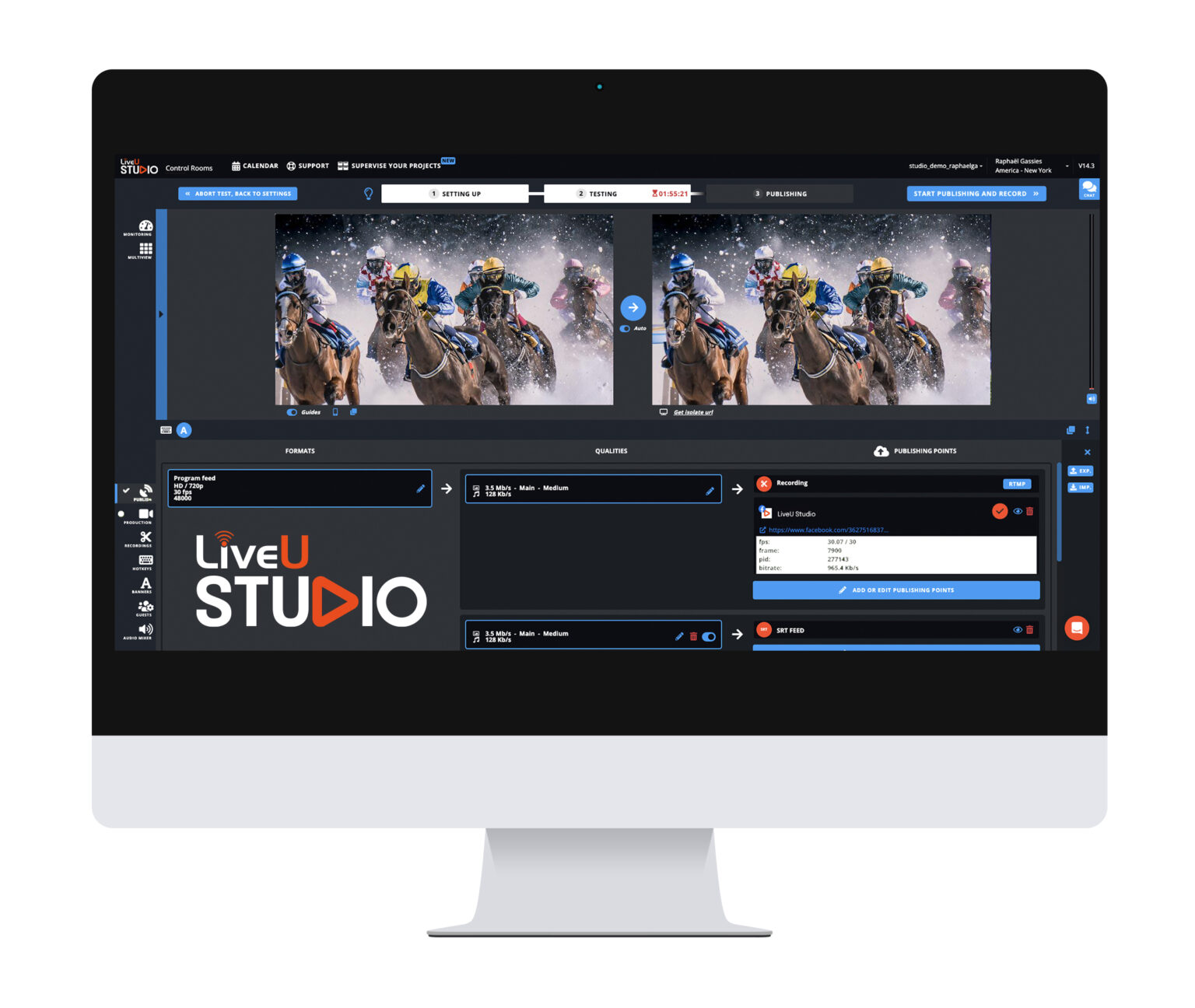 LiveU Launches LiveU Studio, the First Cloud IP Live Video Production Service to Natively ...
