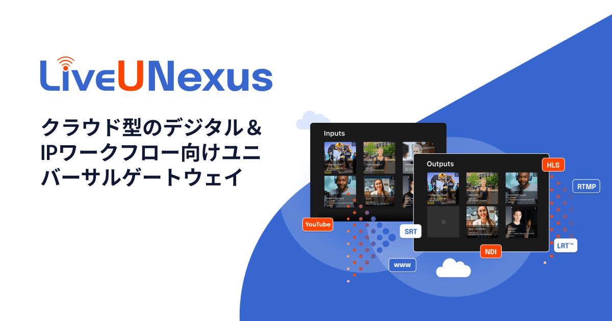LiveU Nexus | Cloud-Native Universal IP Video Gateway